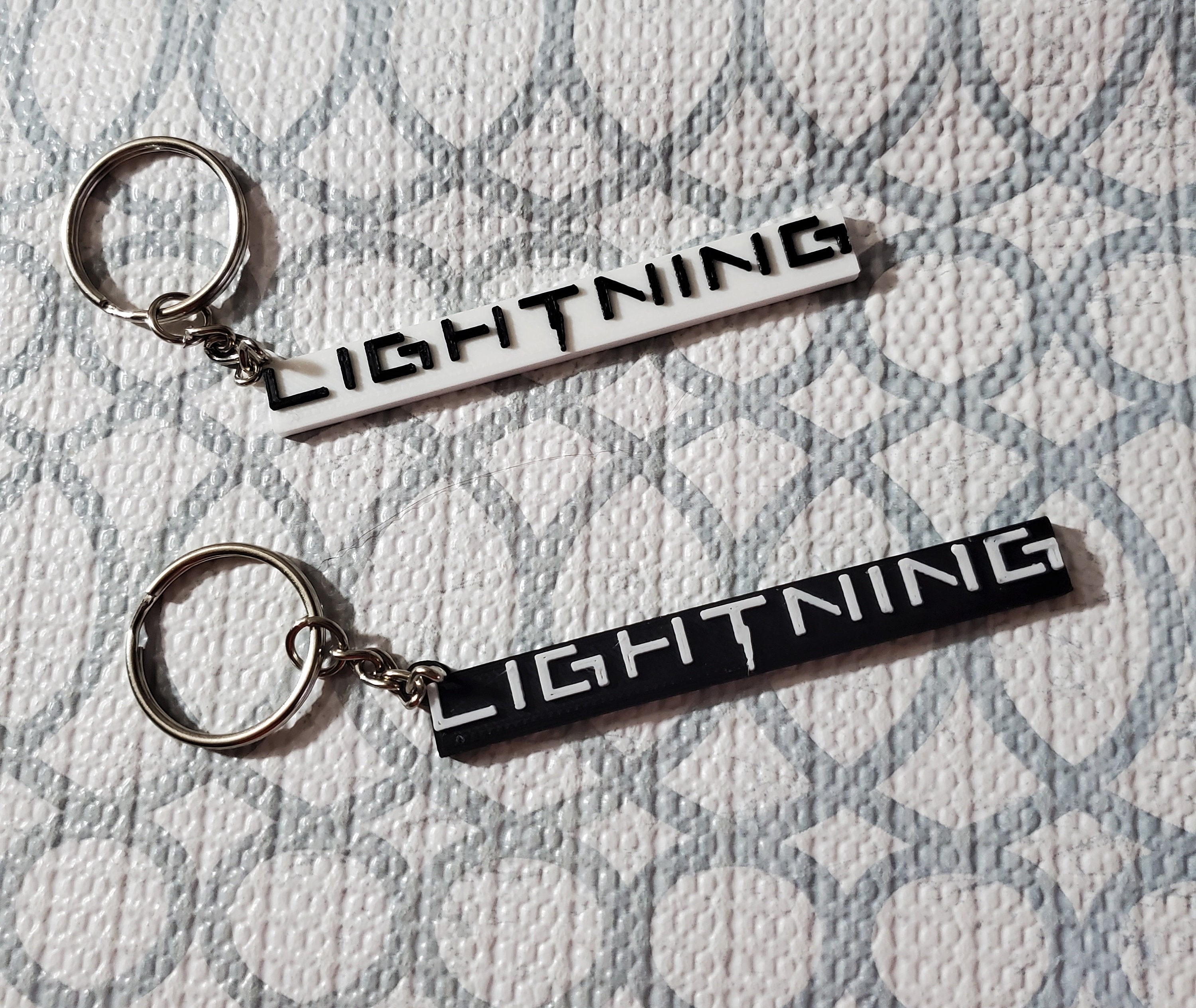 Ford F-150 Lightning electric Keychain - Etsy