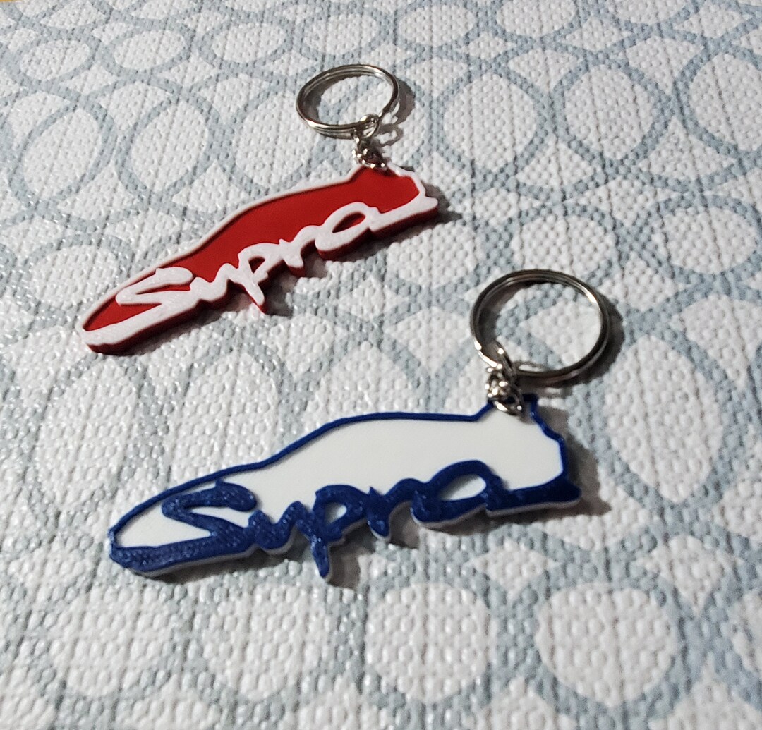 Toyota Supra Keychain - Etsy