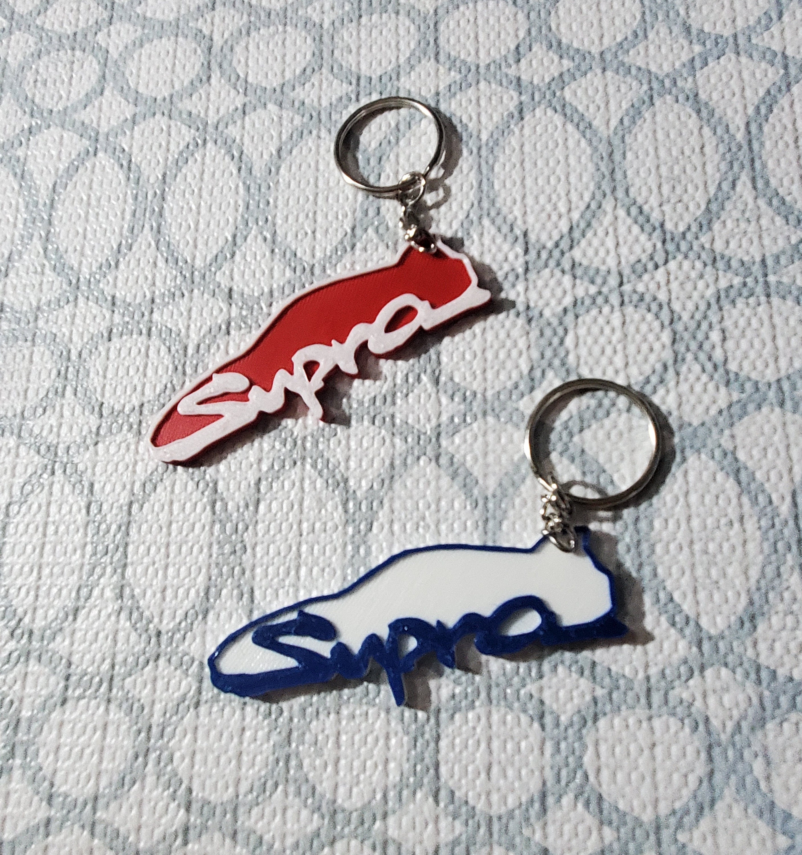 Toyota Supra Keychain - Etsy