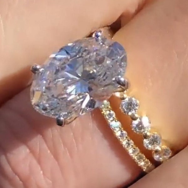 Bridal Ring Set - Etsy