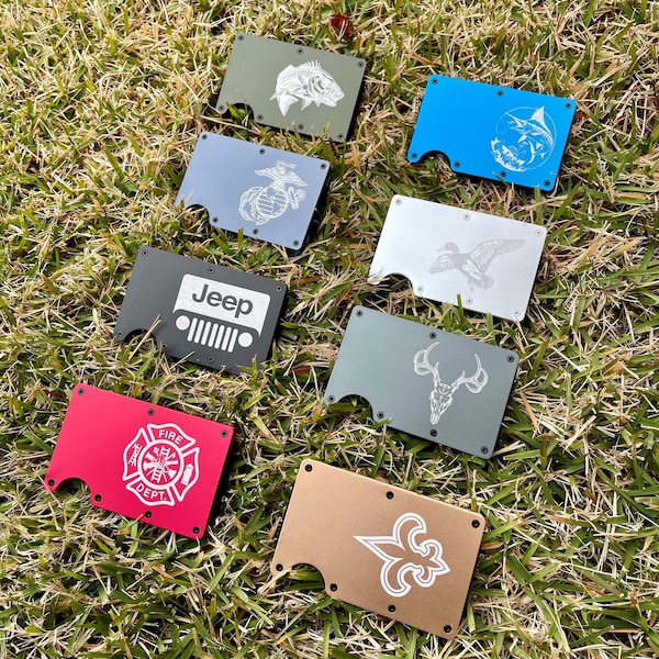 Metal Wallet - Etsy