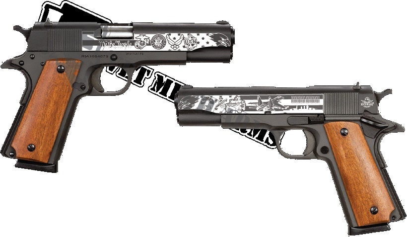 1911 Military Laser Engraving Design - Etsy