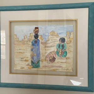 Christian Alan 1991 Original Signed Mixed Media Artwork - Etsy