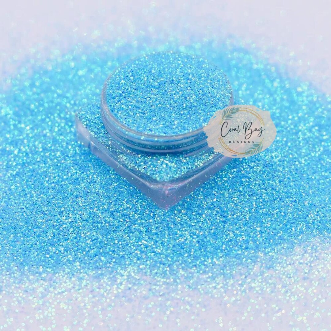Going Coastal, Fine Blue Glitter, Iridescent Glitter, Blue Glitter ...