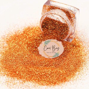 Sunburst Fine Orange Glitter Color Shift Glitter Fall - Etsy