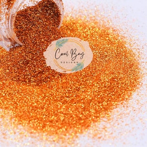 Sunburst Fine Orange Glitter Color Shift Glitter Fall - Etsy