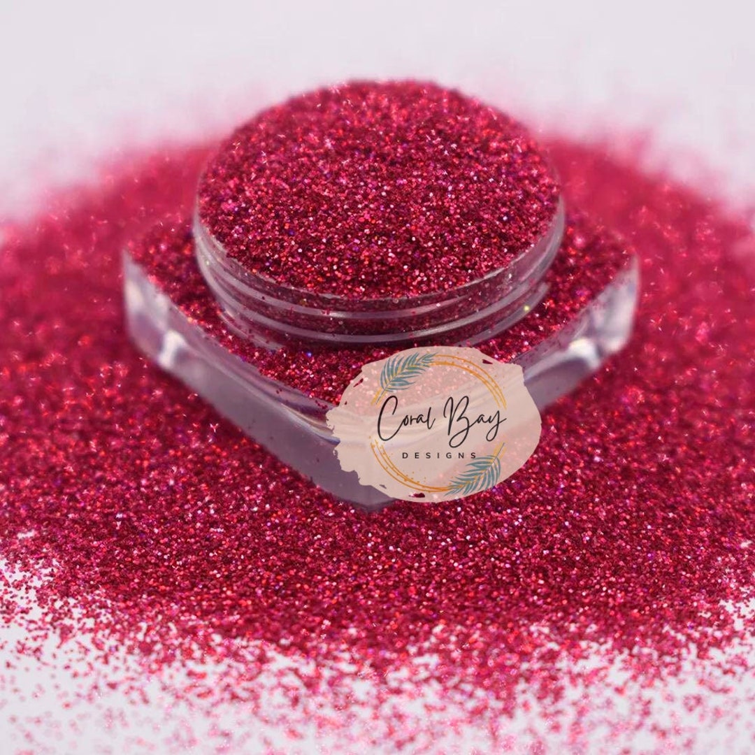 Sangria Burgundy Glitter Fine Holographic Glitter Tumbler - Etsy