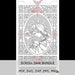 Scroll Saw Pattern Svg Pdf Dxf Eps Png Hand Drawn Pattern (from My Art ...