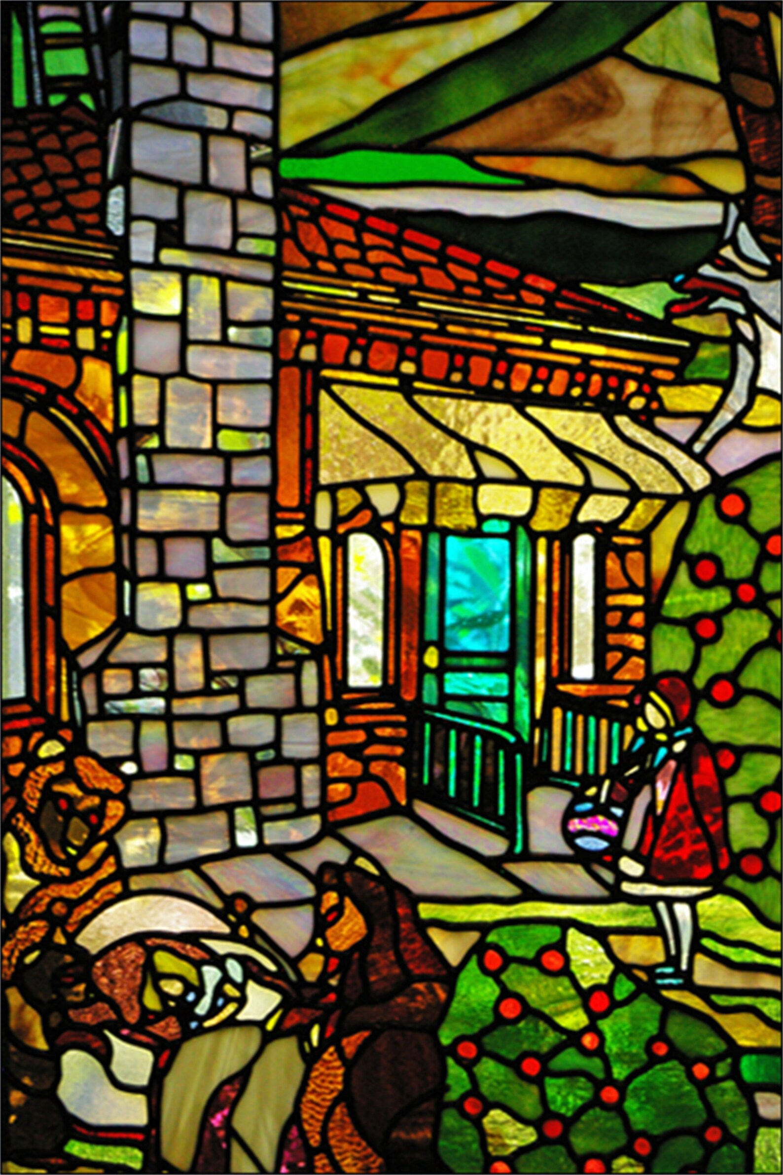 Wndow Film Stained Glass Frosted Glass Sticker Custom Size for Kids ...