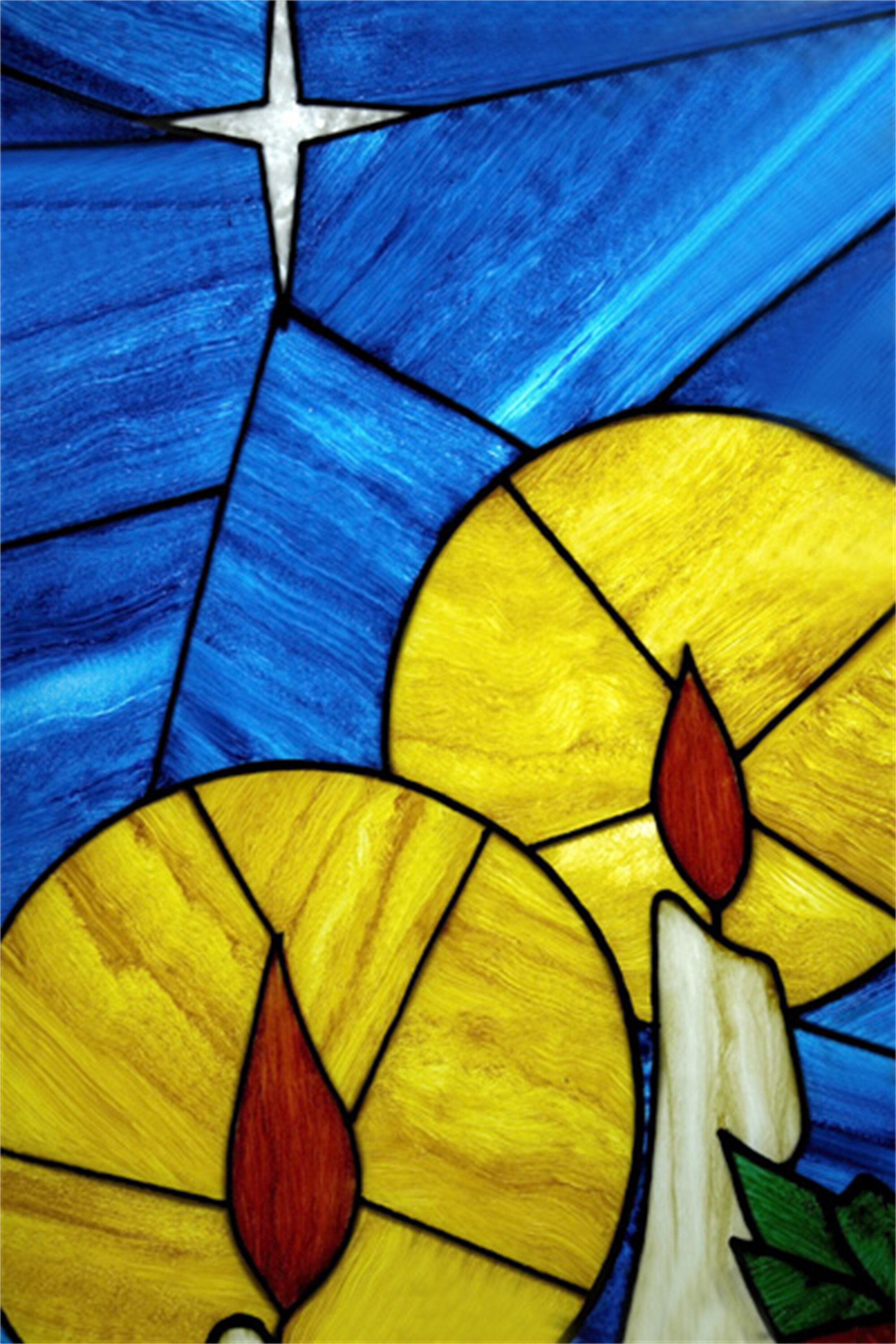 Customized Static Cling Frosted Church Stained Glass Film Window Films ...