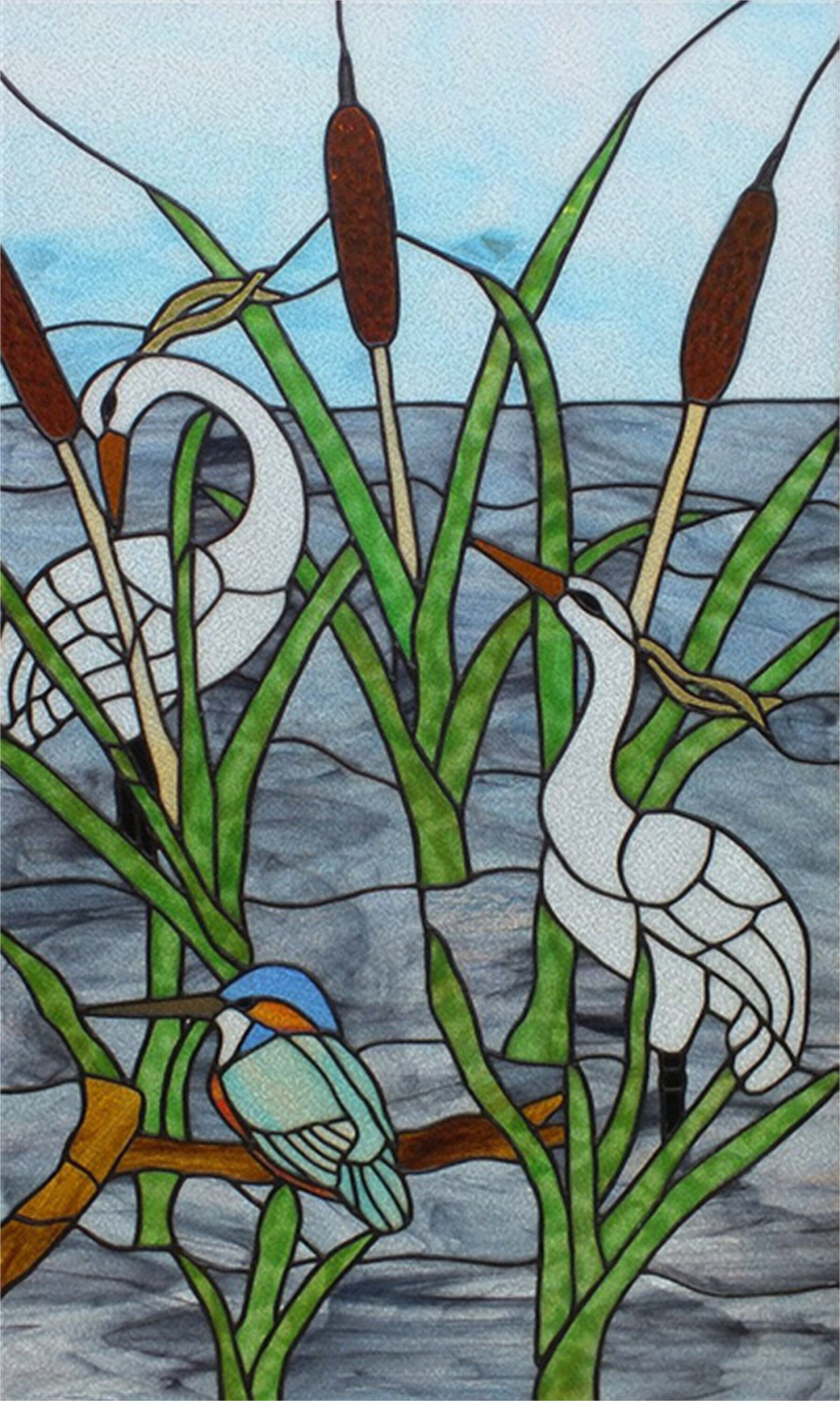 Custom Size Glass Films,stained Glass Stickers Static Cling,frosted ...