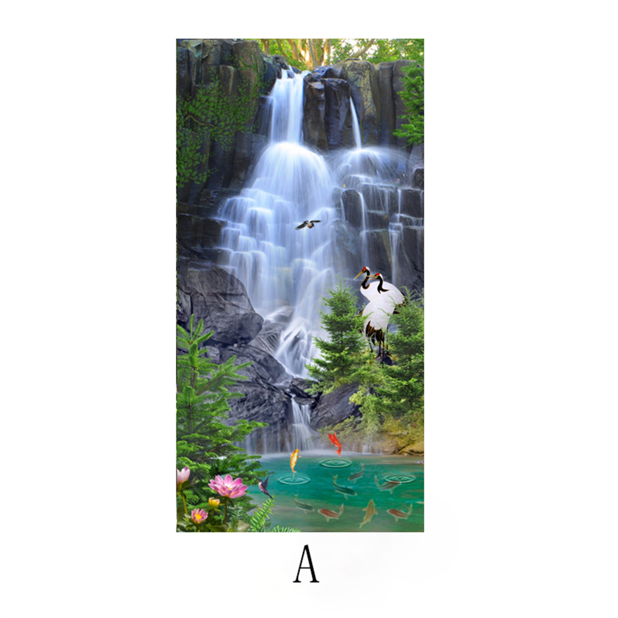 Customized Size Window Film Landscape Glass Sticker UV Blocking Privacy ...