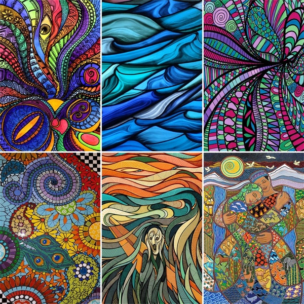 Mosaic Window - Etsy