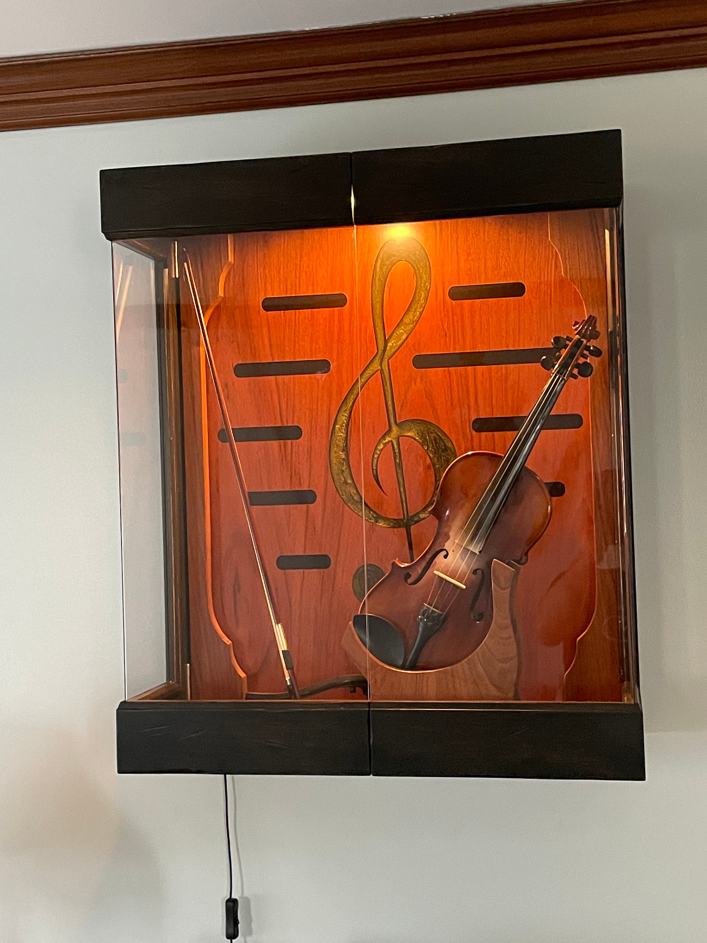 Violin Display Case - Etsy