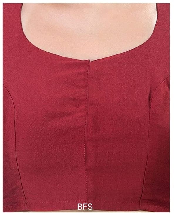 Designerround Neck. Front Open Non Padded Party /wedding Wear Blouse ...