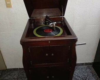 Crank Record Player - Etsy