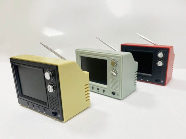 REAL MINI Television Can Play Videos - Etsy Canada