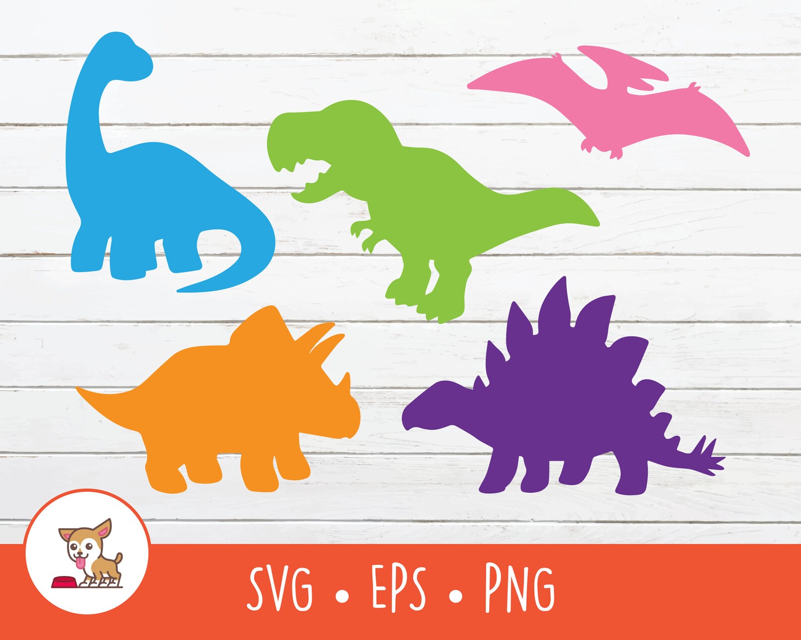 Dinosaur SVG Dinosaur Clipart Dinosaur Cut File for Cricut - Etsy