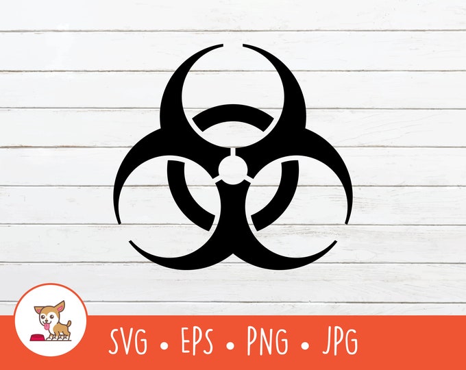 Nuke Radioactive Nuclear Radiation Warning Symbol Vinyl Decal Sticker ...
