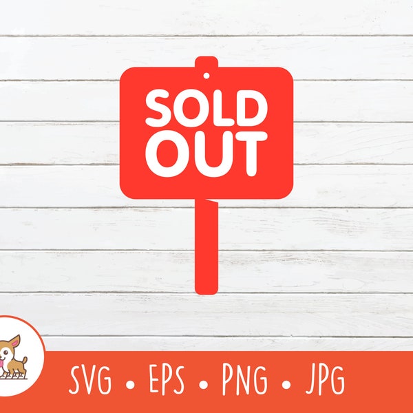 Sold Out Signs - Etsy