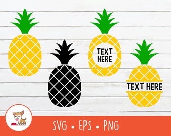 Pineapple Bundle SVG Pineapple SVG Pineapple SVG Bundle - Etsy