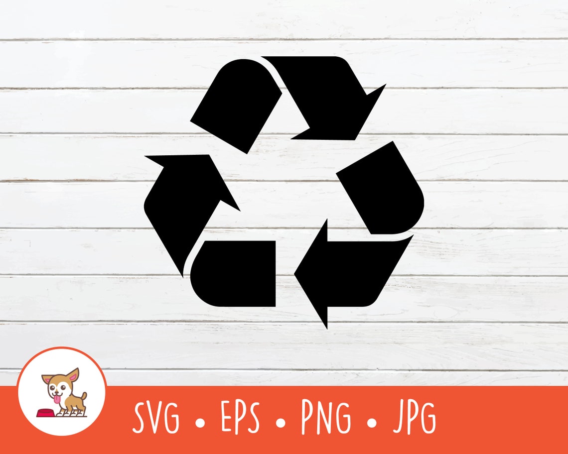 Recycle Symbol SVG, Recycling Symbol Clipart, Vector Recycling Sign Cut ...