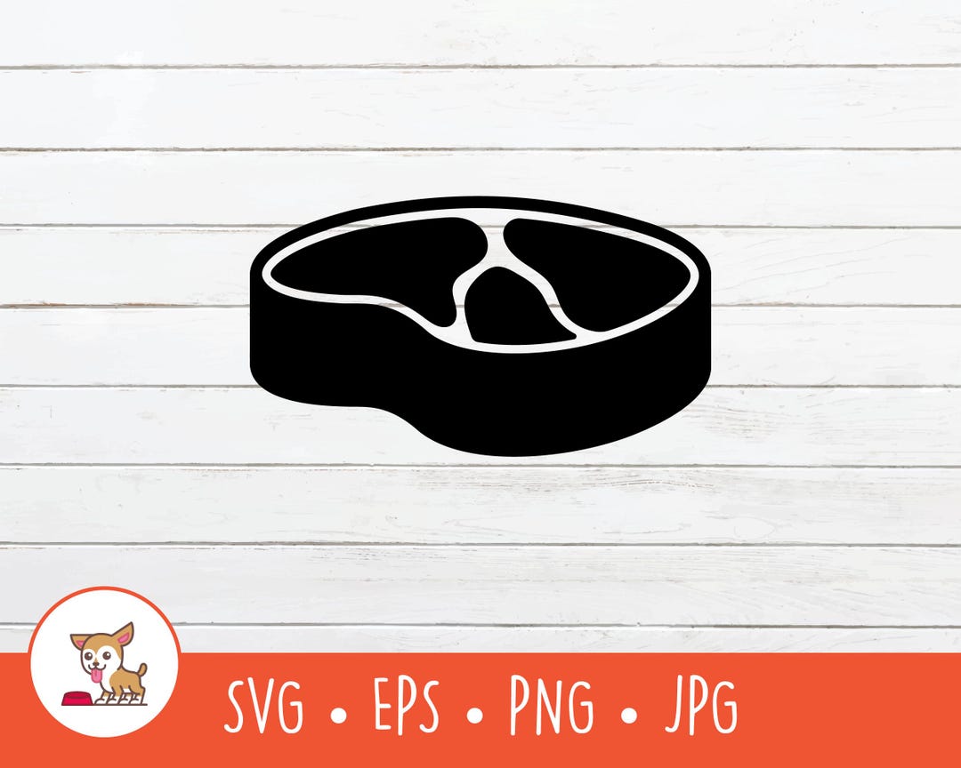 Meat SVG, Steak Clipart, Vector Beef Cut File for Cricut, PNG, EPS ...