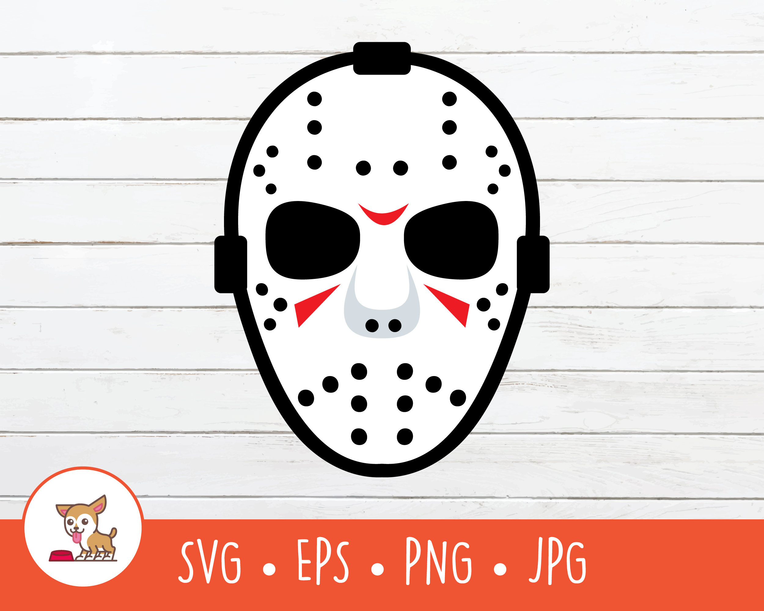 Hockey Mask Clipart, Hockey Mask SVG, Vector Hockey Goalie Mask Cut ...