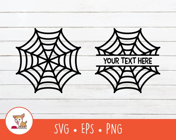 Spider Web Border Vector