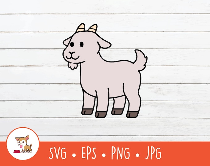 Cute Ram SVG - Cricut, Cute Happy Goat Svg, Baby Ram Body, Cute Baby ...