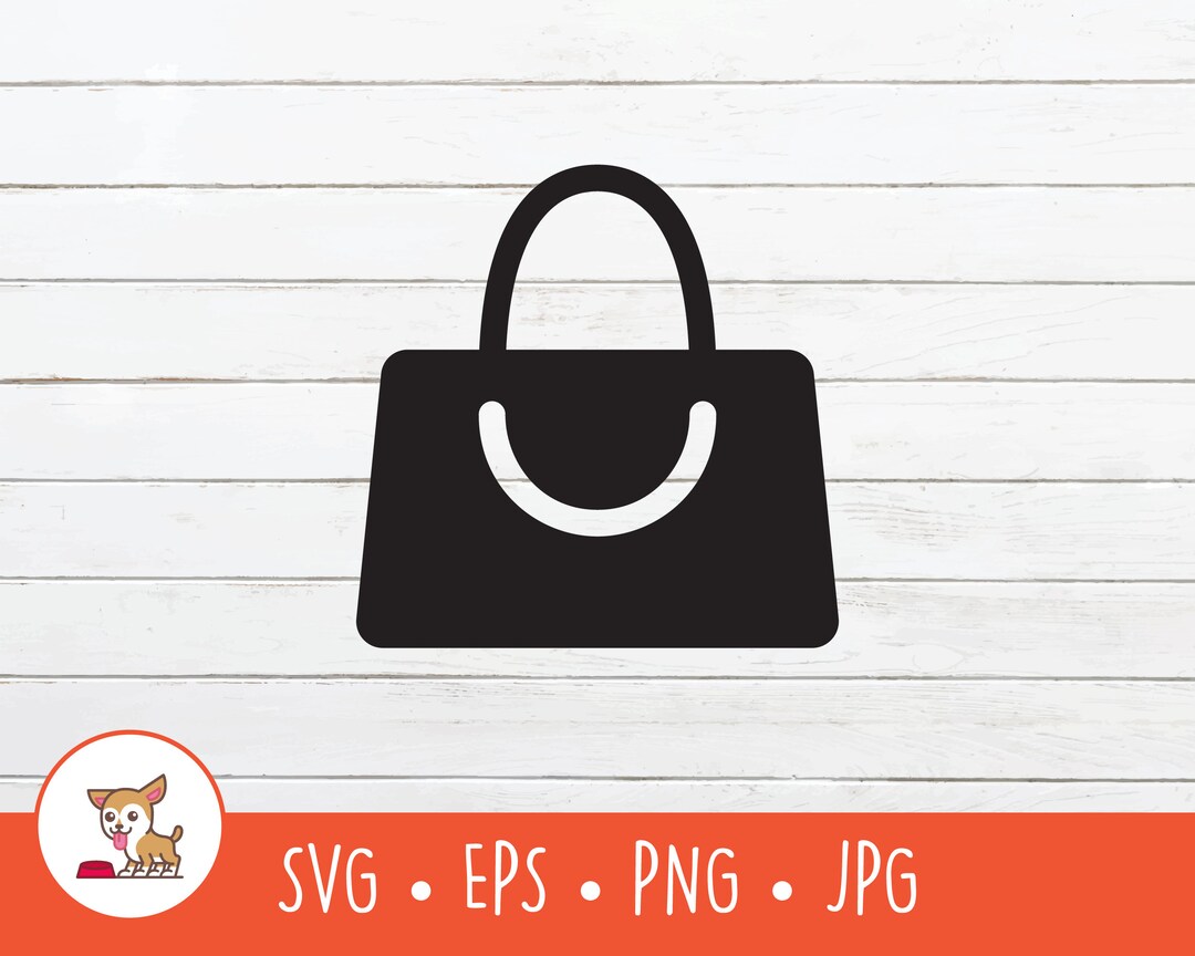 Shopping Bag SVG, Shopping Bag Clipart, Vector Shopping Icon Cut File ...
