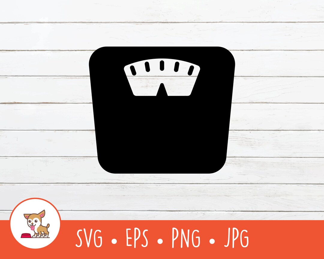 Scale SVG, Scale Clipart, Vector Weight Scale Cut File for Cricut ...