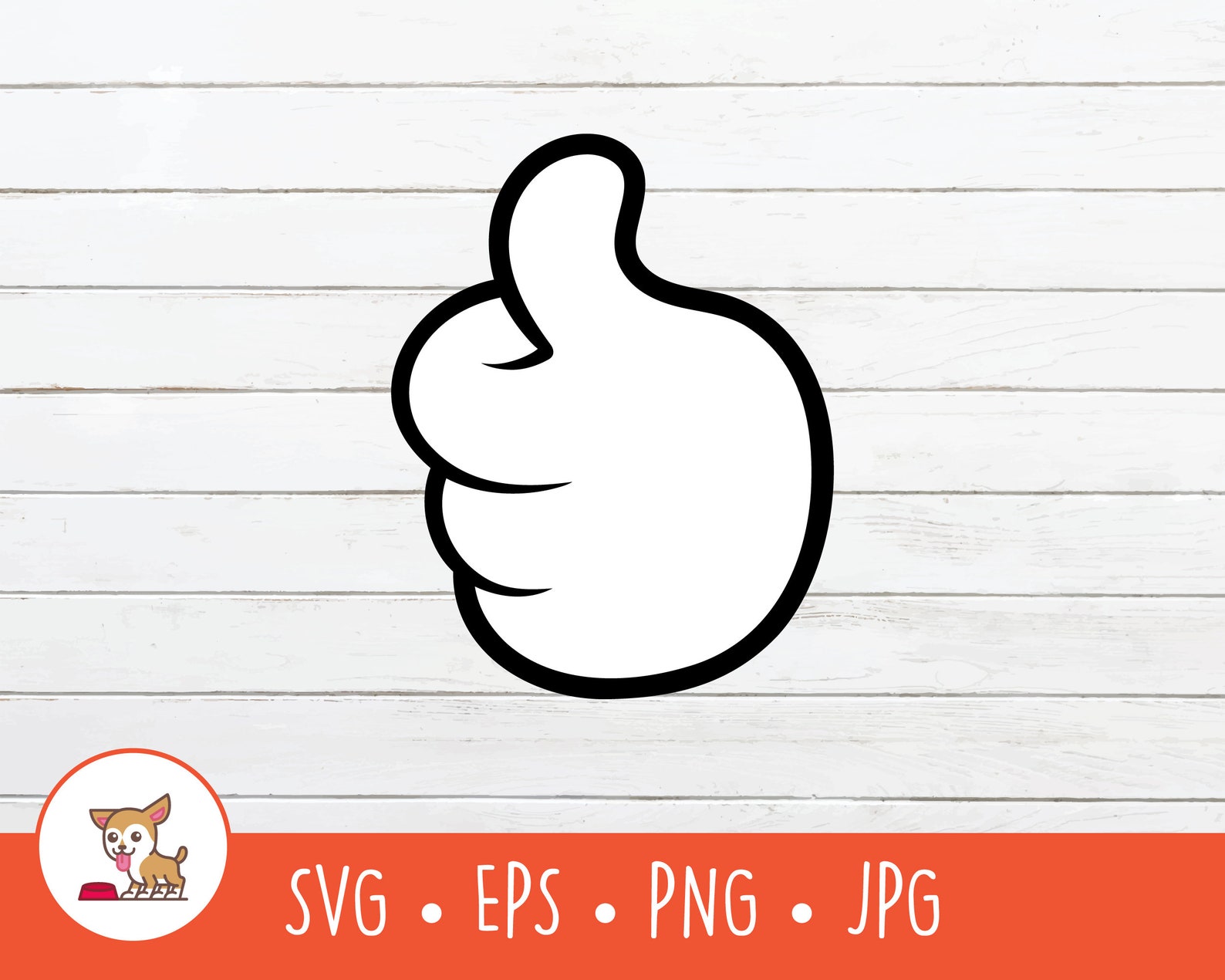 Thumbs up Clipart, Thumbs up SVG, Vector Thumbs up Cut File for Cricut ...