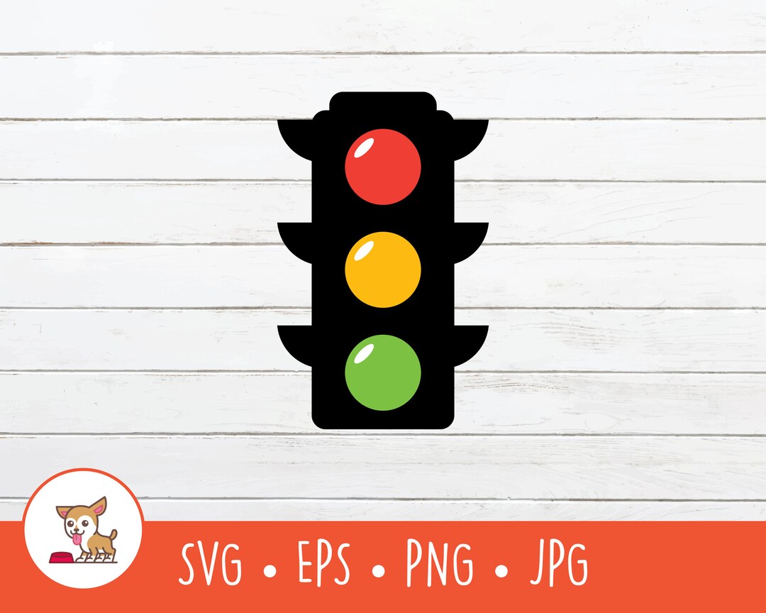 Traffic Light SVG, Traffic Light Clipart, Vector Street Light Sign Cut ...
