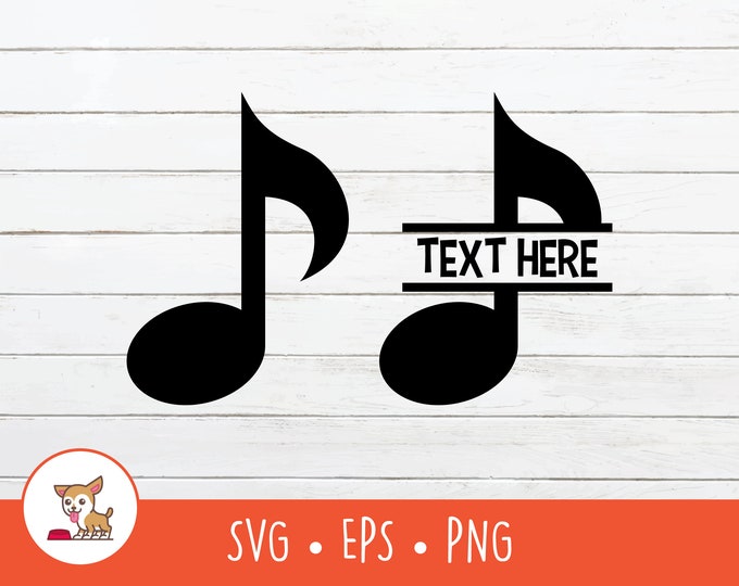 Music Logo #6 SVG, Musical Note SVG, Music Note SVG, Musical Note ...