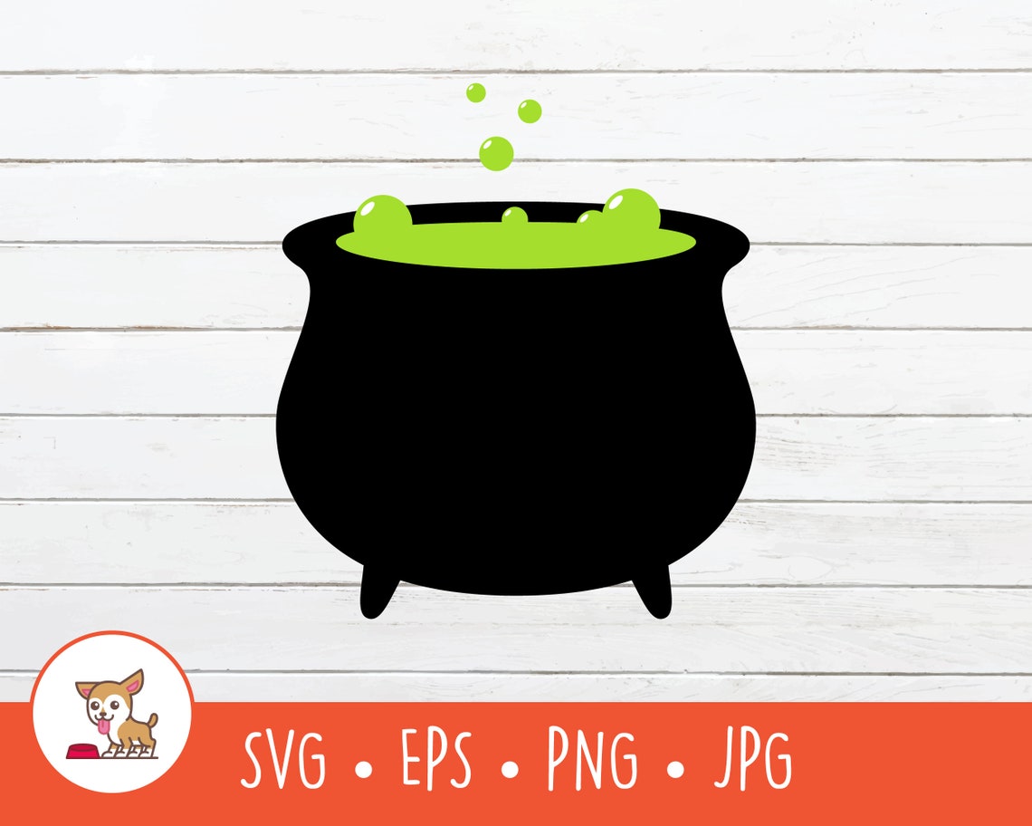 Cauldron SVG Vector Cauldron Clipart Witch Cauldron Cut File - Etsy