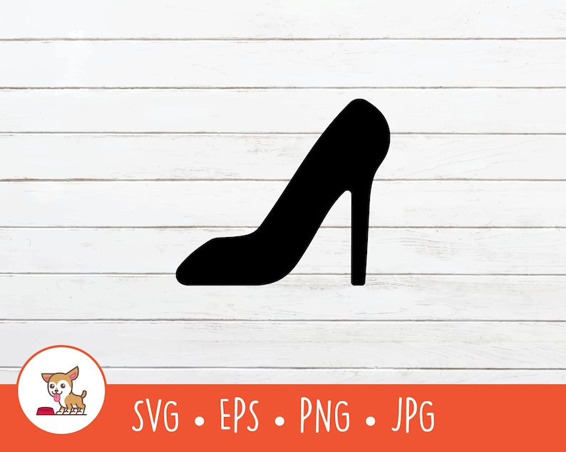 Heels SVG, Heels Clipart, Vector High Heels Cut File for Cricut, PNG ...