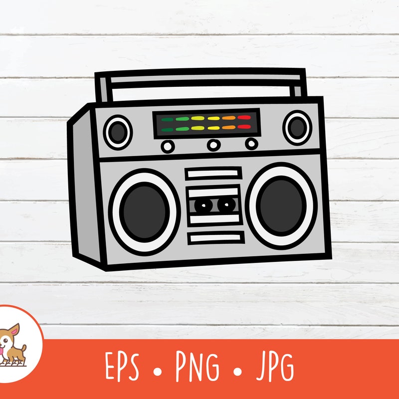Boombox Svg - Etsy