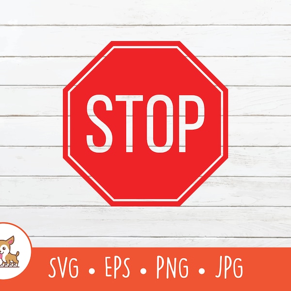 Stop Sign Clipart - Etsy