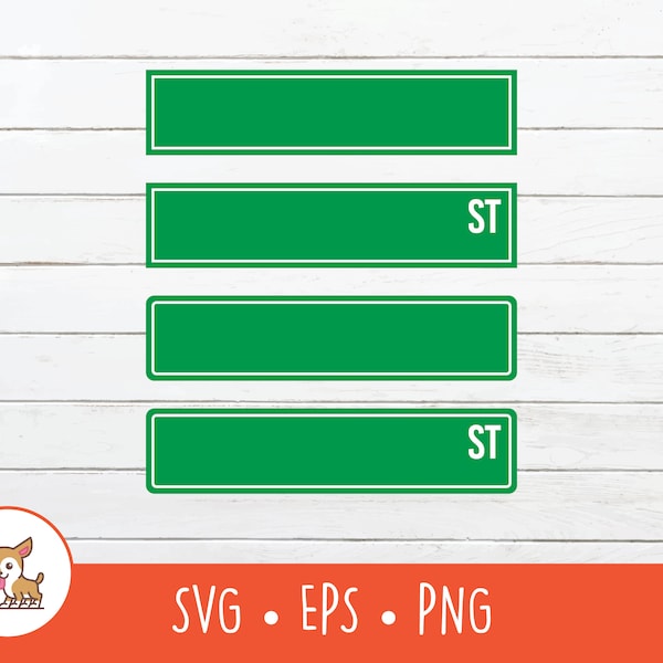 Street Signs Png Clipart - Etsy