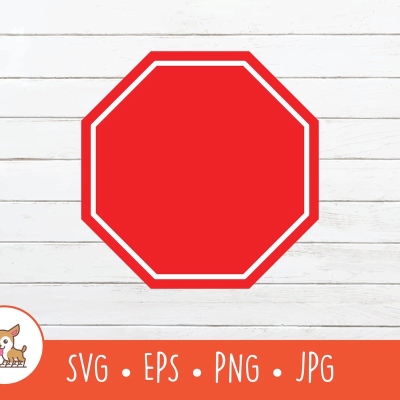 Stop Sign Svg - Etsy