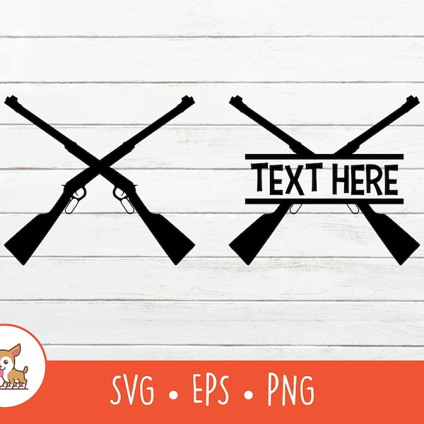 Crossed Rifles Svg - Etsy