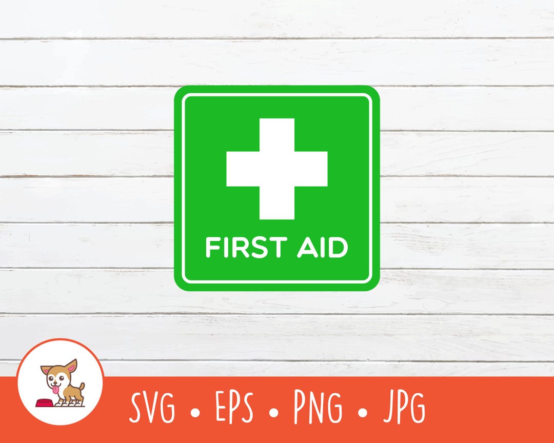 First Aid Sign SVG, First Aid Sign Clipart, Vector First Aid Sign Cut ...