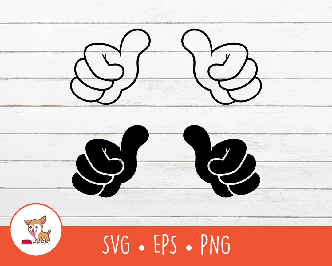 Thumbs up SVG, Vector This Guy Clipart, Double Thumbs up Cut File for ...