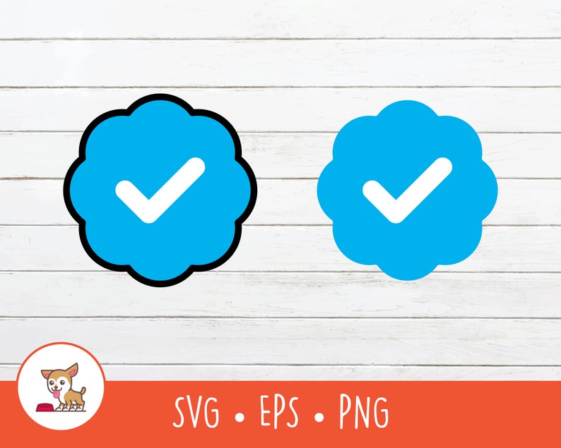 Blue Star Badge SVG, Verified Badge Clipart, Vector Verified Badge Cut ...