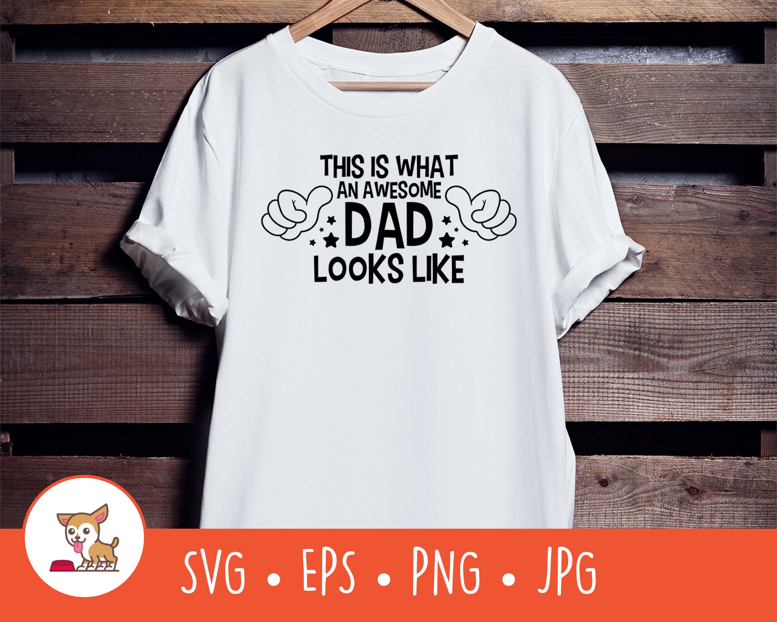 Awesome Dad SVG, This is What an Awesome Dad Looks Like Clipart, Vector ...