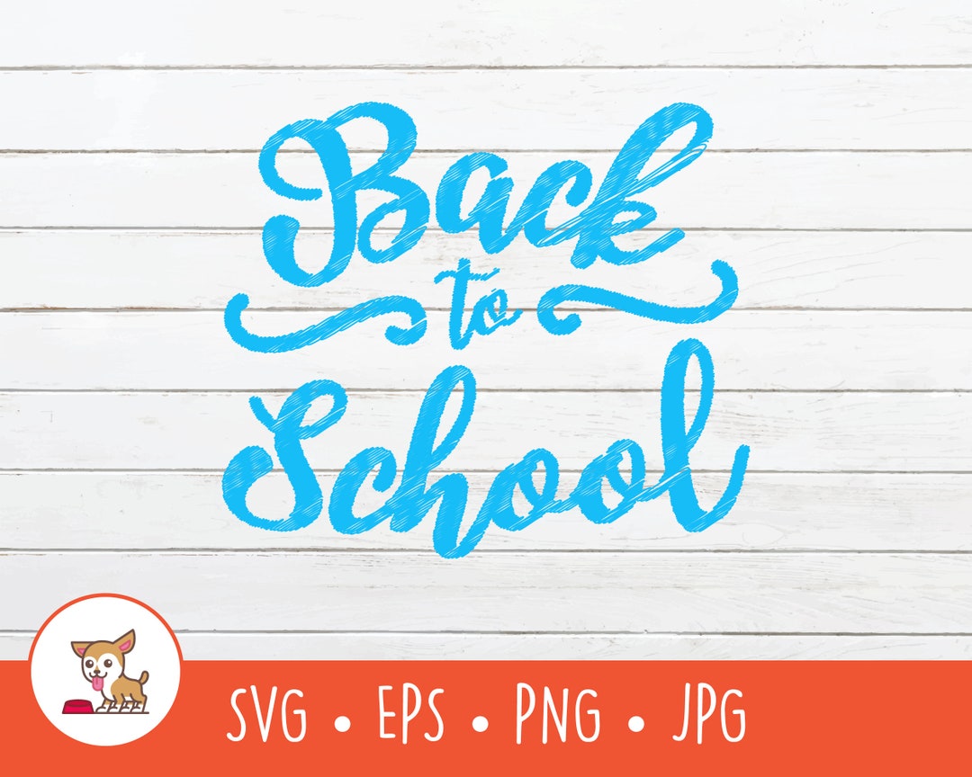 Back to School SVG, Back to School Clipart, Vector Back to School Cut ...