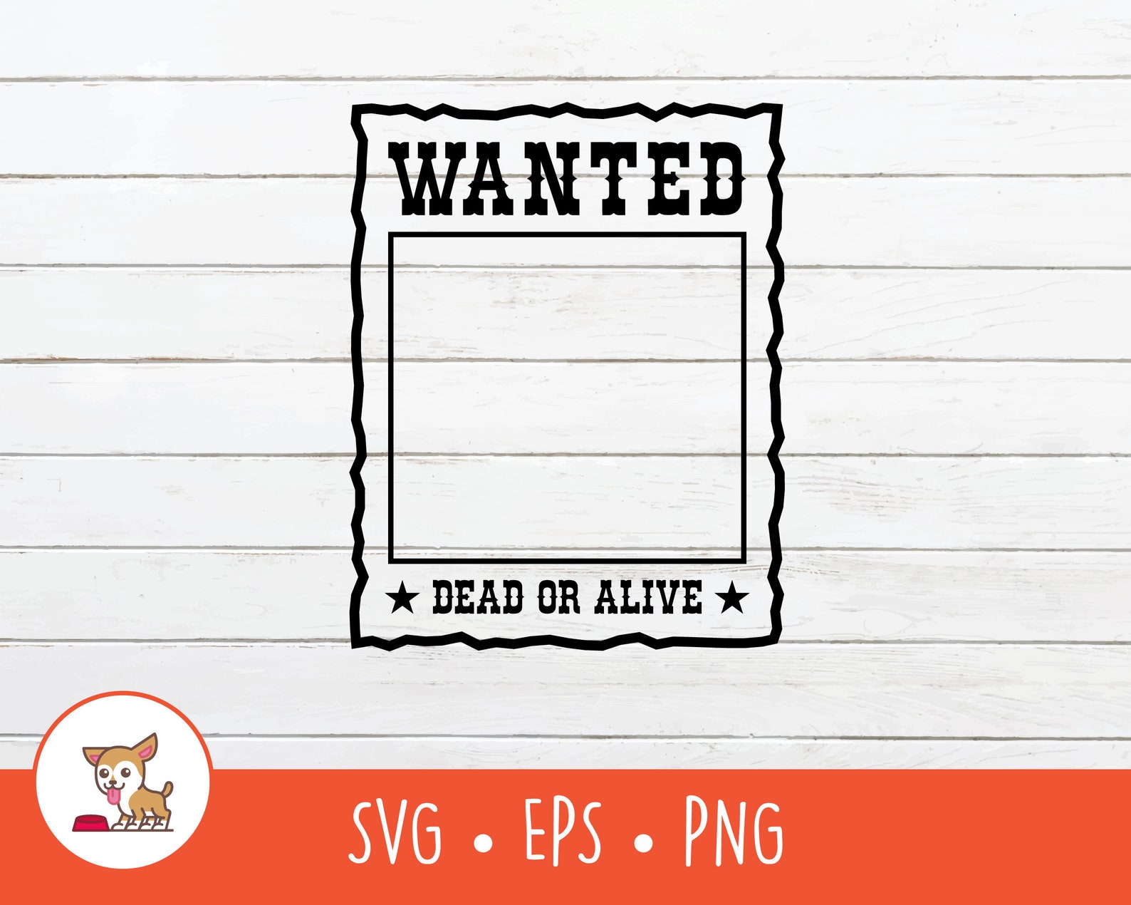 Wanted Poster SVG, Vector Wanter Poster Clipart, Wanted Poster Cut File ...