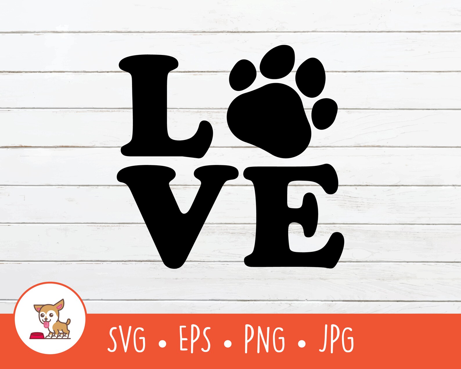 Pet Love SVG, Vector Love Word Clipart, Love Pet Cut File for Cricut ...