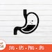 Stomach SVG, Stomach Clipart, Vector Digestion Icon Cut File for Cricut ...